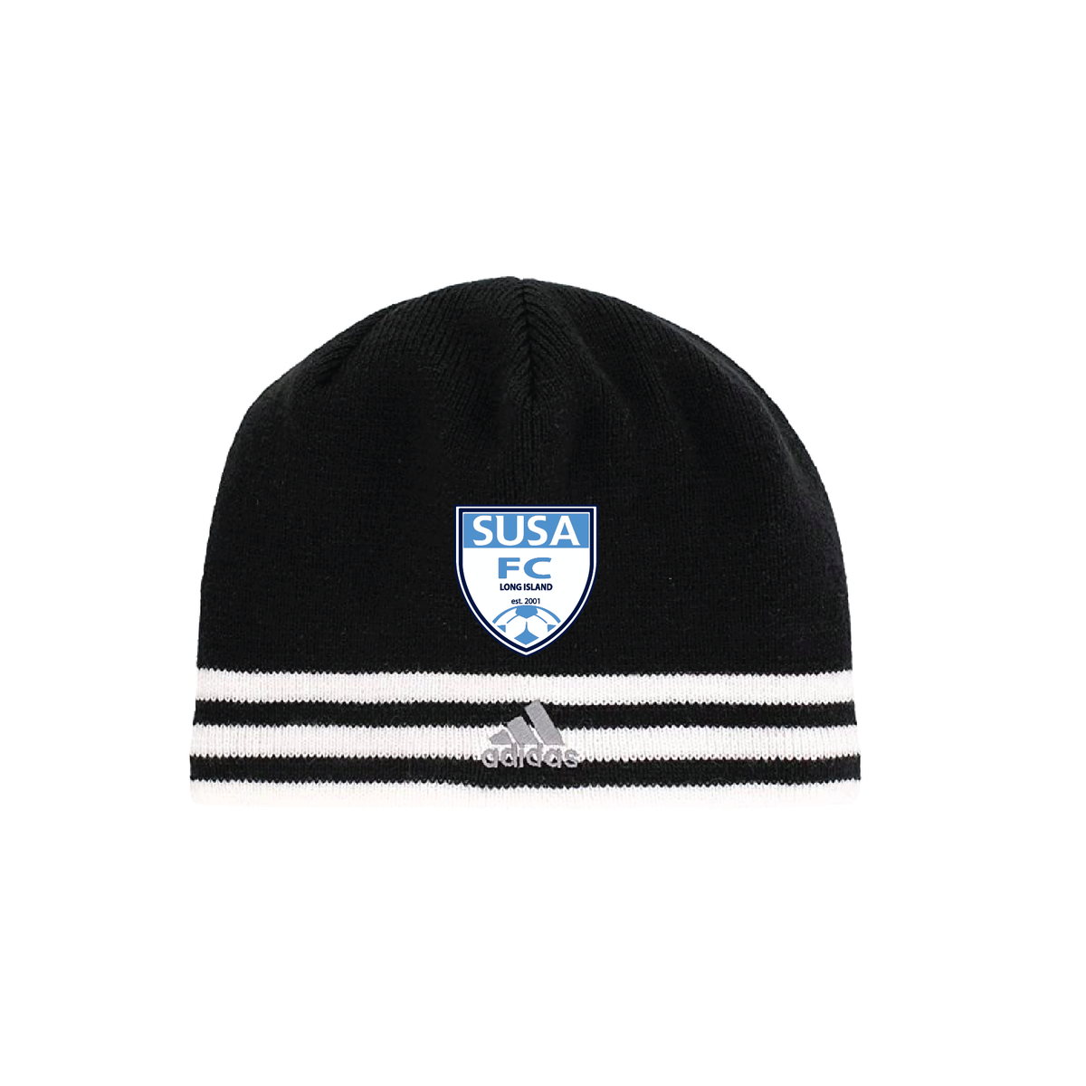 SUSA adidas Leverage Knit Beanie Black/White – Soccer Zone USA