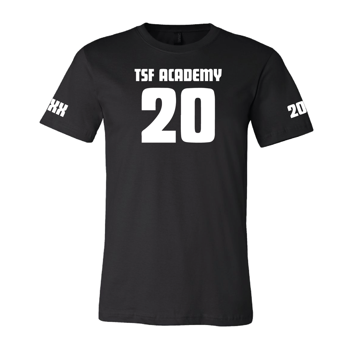 TSF Academy Anniversary Short Sleeve T-Shirt Black – Soccer Zone USA