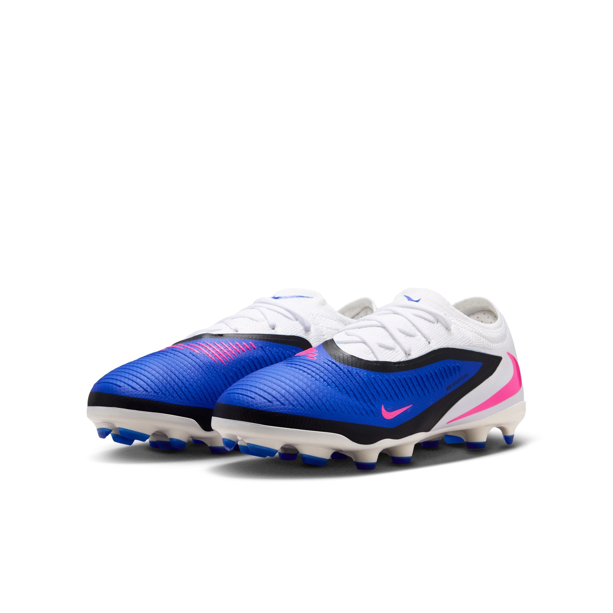 Nike Junior Phantom 6 Low Pro Multi Ground MG- Racer Blue/Pink Blast ...