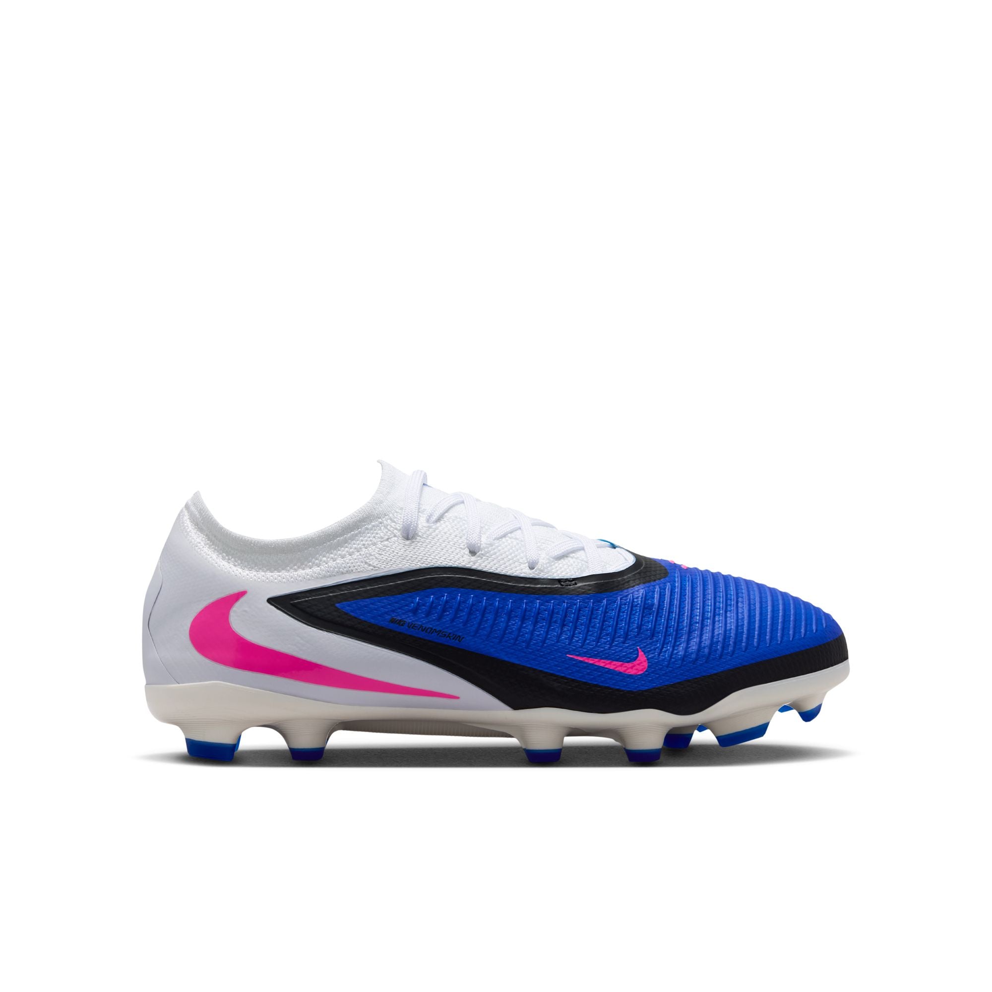 Nike Junior Phantom 6 Low Pro Multi Ground MG- Racer Blue/Pink Blast ...