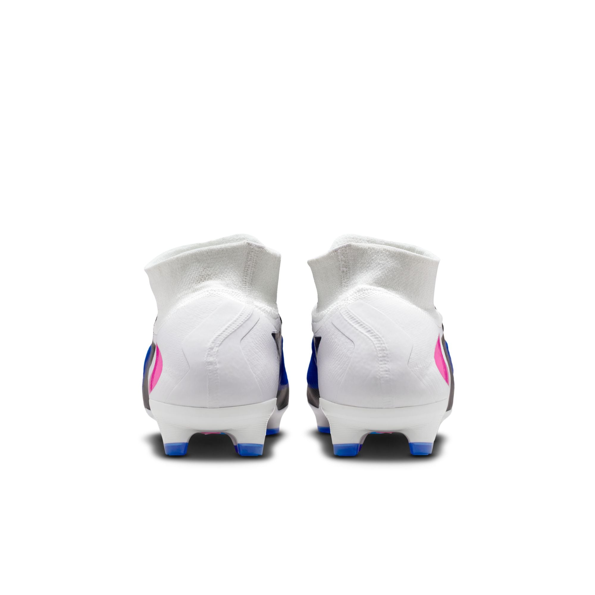 Nike Phantom 6 High Pro FG Firm Ground Soccer Cleats - Racer Blue/Pink ...