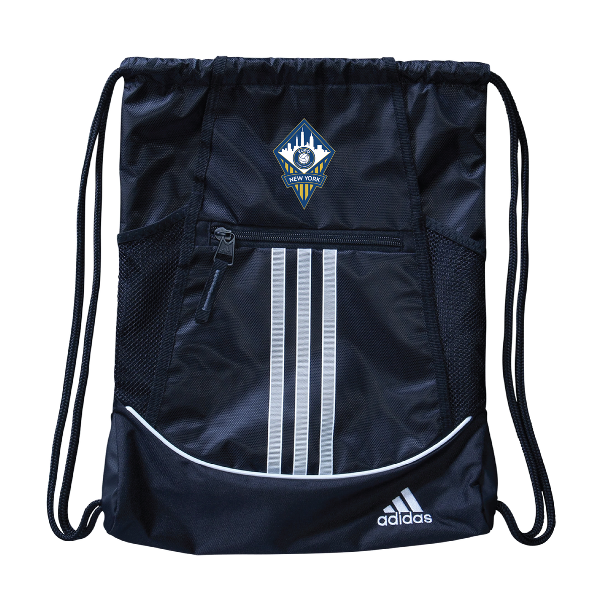 FA Euro New York MLS NEXT adidas Alliance II Sackpack Black – Soccer ...