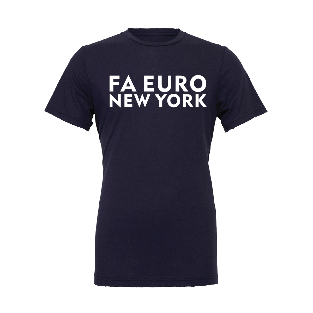 FA Euro New York MLS NEXT (Transfer) Bella + Canvas Short Sleeve Tribl ...