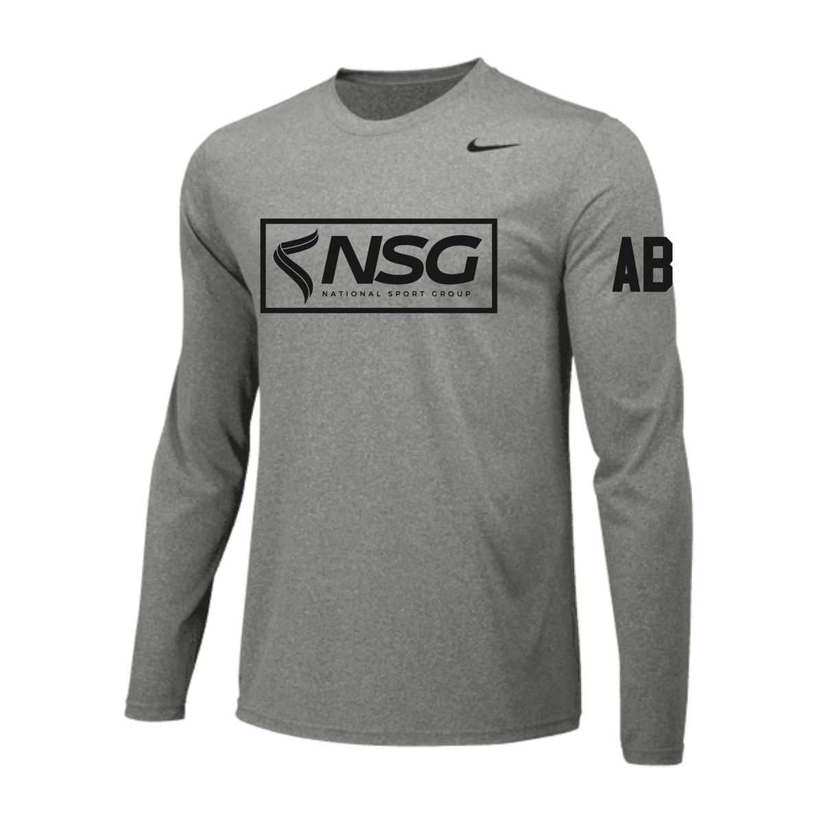 NSG MIC Cup Nike Legend LS Shirt Grey – Soccer Zone USA