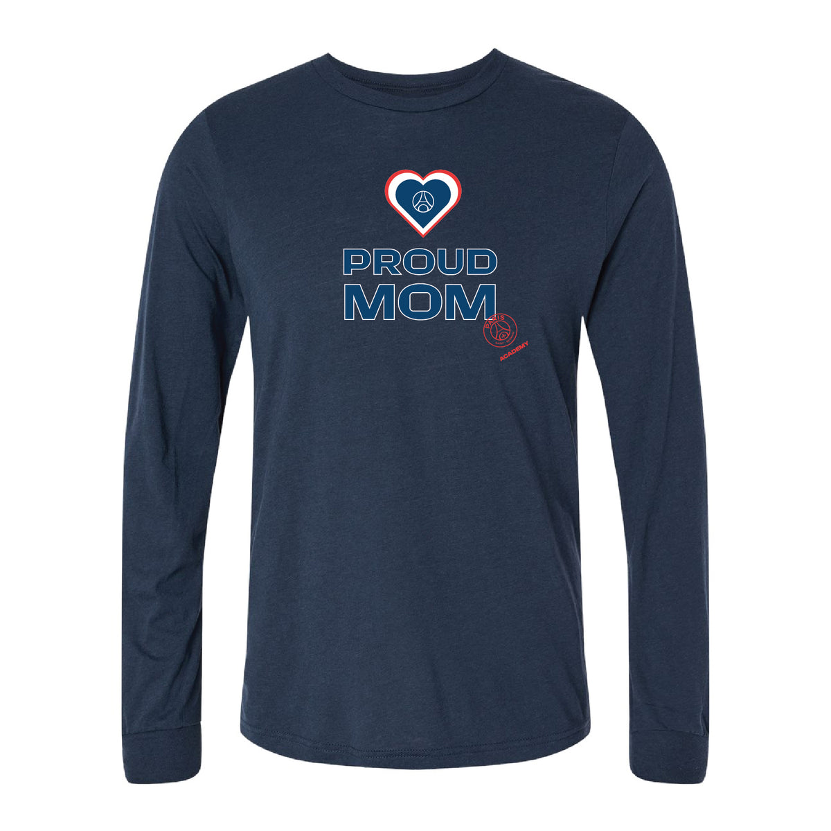 PSG Academy Phoenix Proud Mom Long Sleeve Fan Shirt Navy – Soccer Zone USA