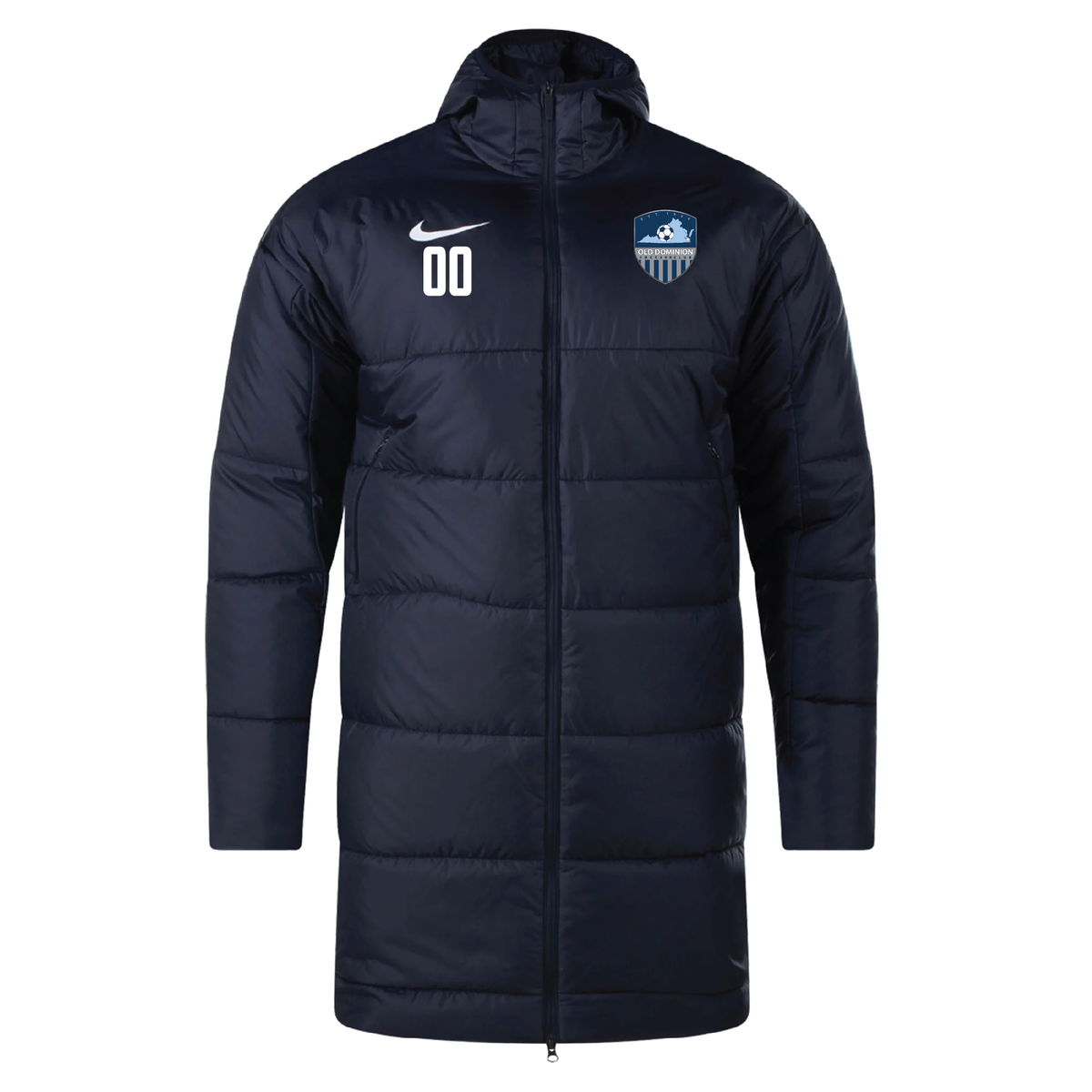 Old Dominion SC Nike Therma-Fit Academy Pro 24 SDF Jacket Black ...