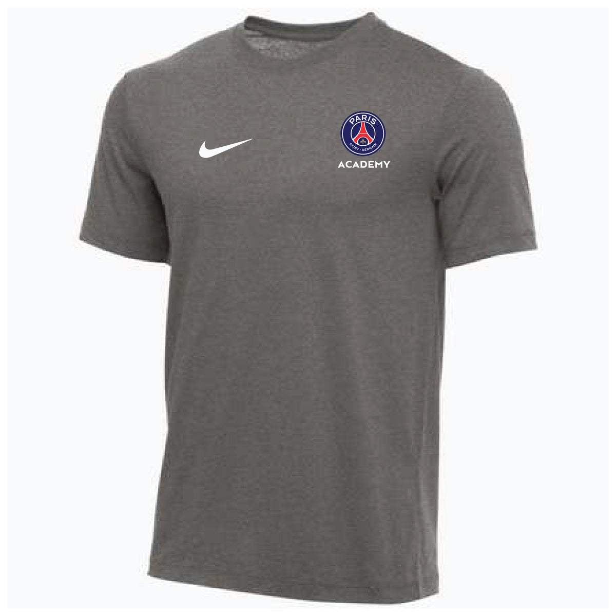 PSG Academy Miami Nike Short Sleeve Tee Grey – Soccer Zone USA