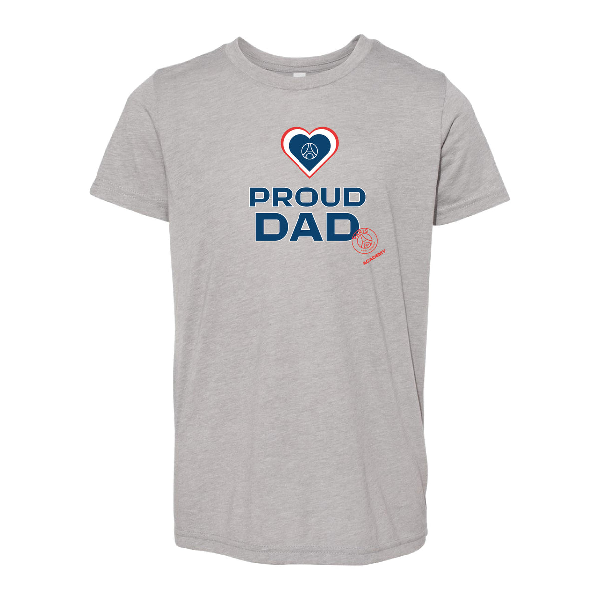 PSG Academy Phoenix Proud Dad Short Sleeve T-Shirt Grey – Soccer Zone USA