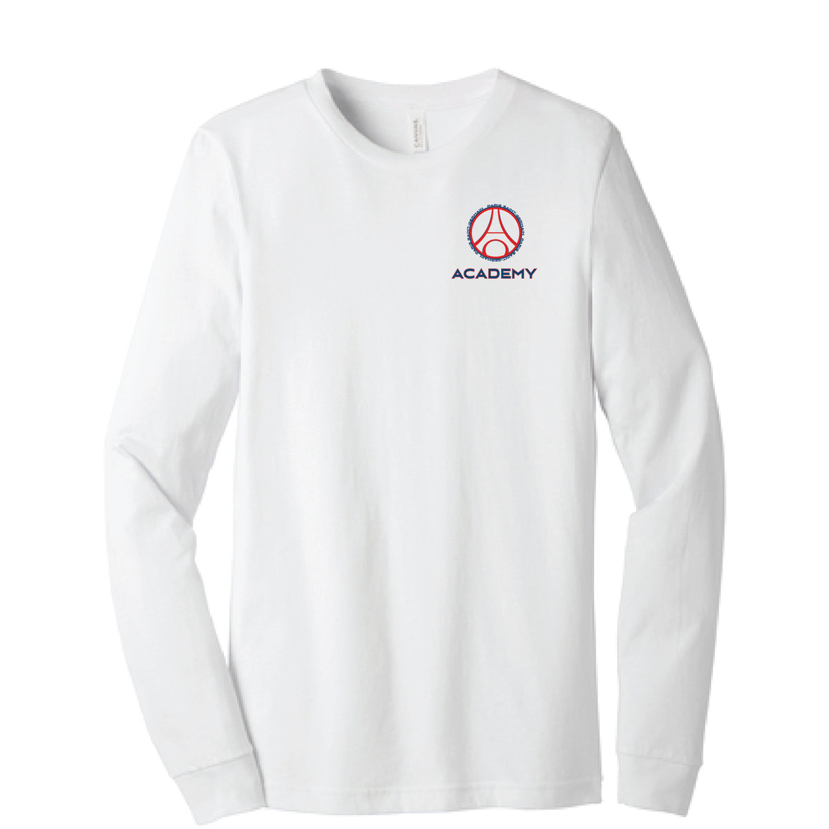 PSG Academy Chicago Long Sleeve Club Crest Shirt White – Soccer Zone USA