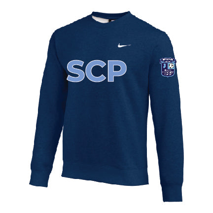 PDA-SCP (Transfer) Nike Team Club Fleece Sweatshirt Navy – Soccer Zone USA