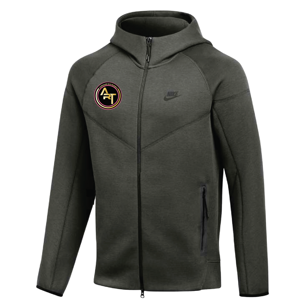 Adrenaline Rush Training Nike Tech Fleece FZ Windrunner Anthracite ...
