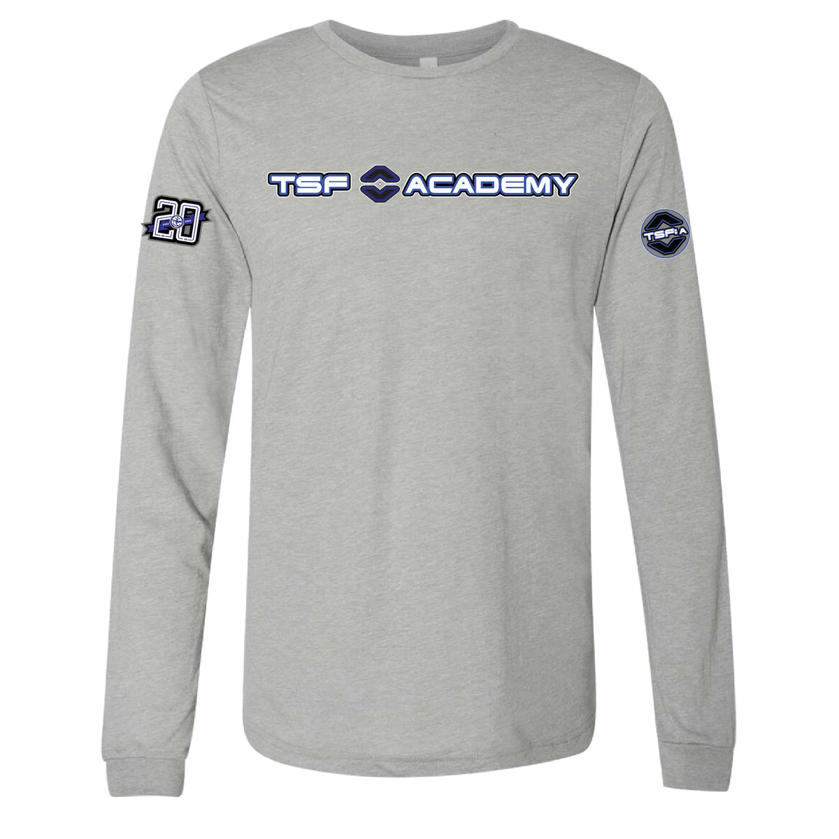 TSF Academy Supporter Long Sleeve T-Shirt Grey – Soccer Zone USA