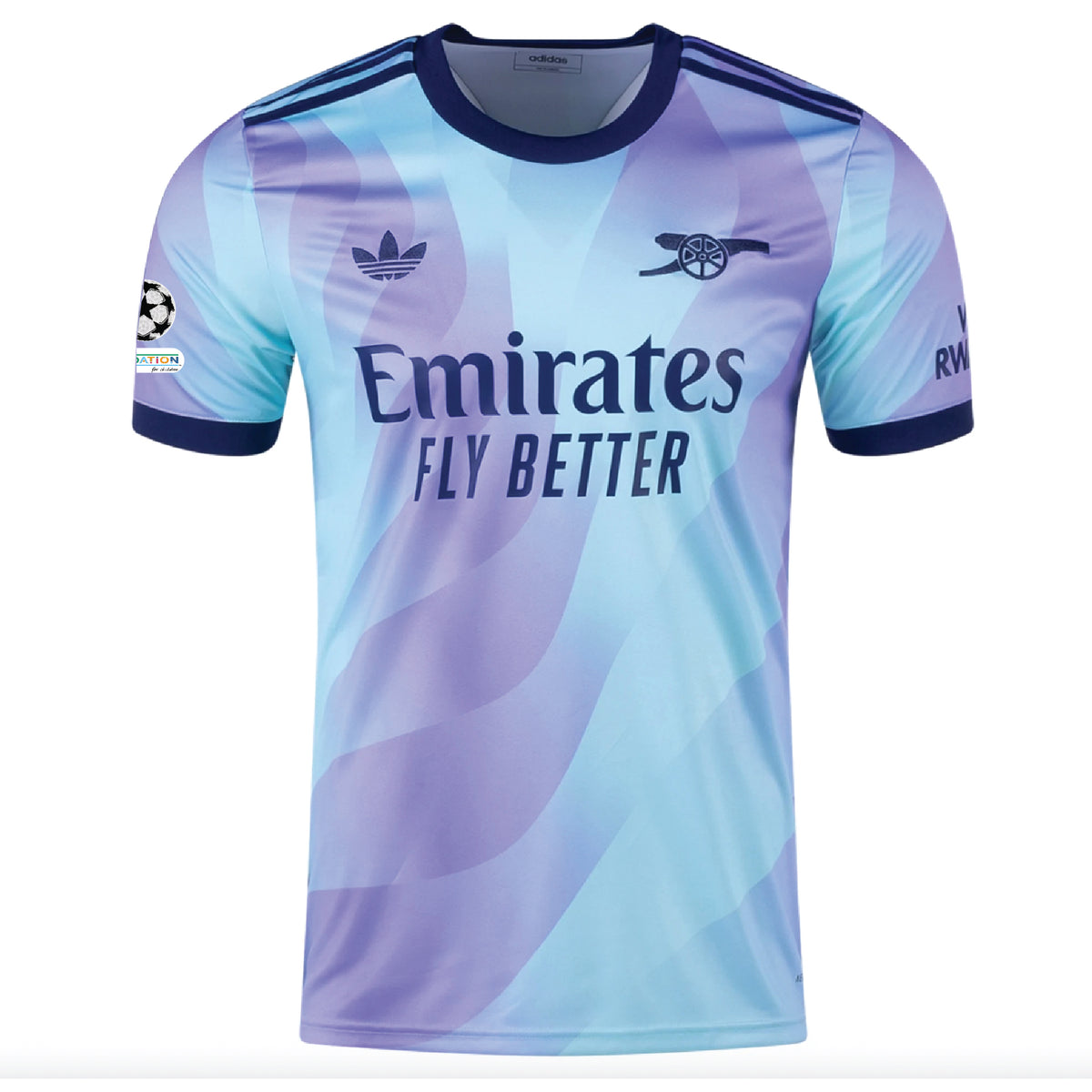 Kid's Replica adidas Martinelli Arsenal Third Jersey 24/25- UCL ...