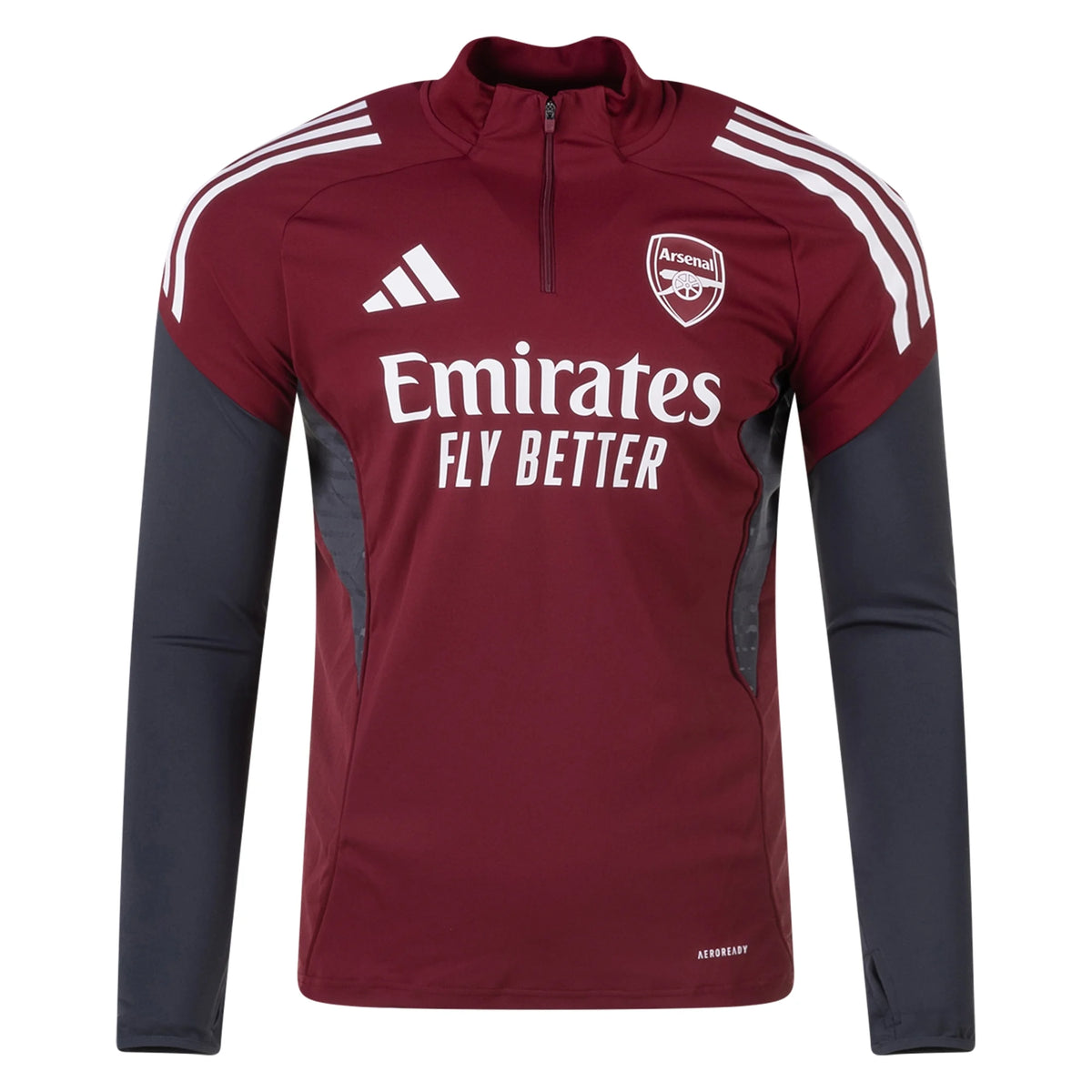 adidas Arsenal Long Sleeve European Training Top 25/26 – Soccer Zone USA