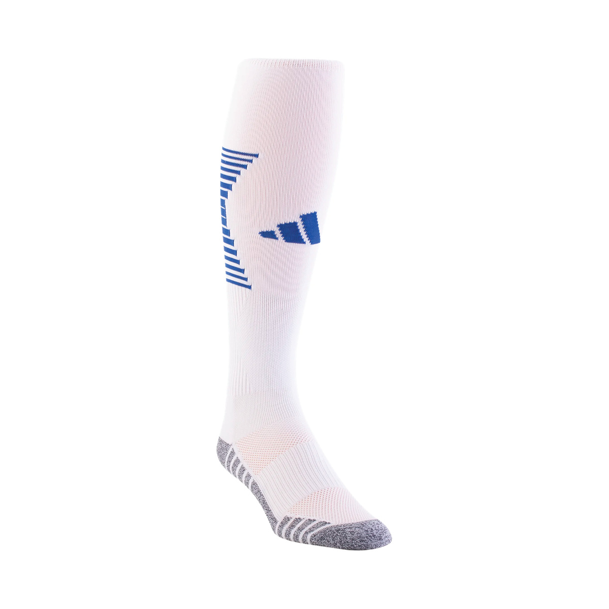 adidas Team Speed IV Sock White/Royal – Soccer Zone USA