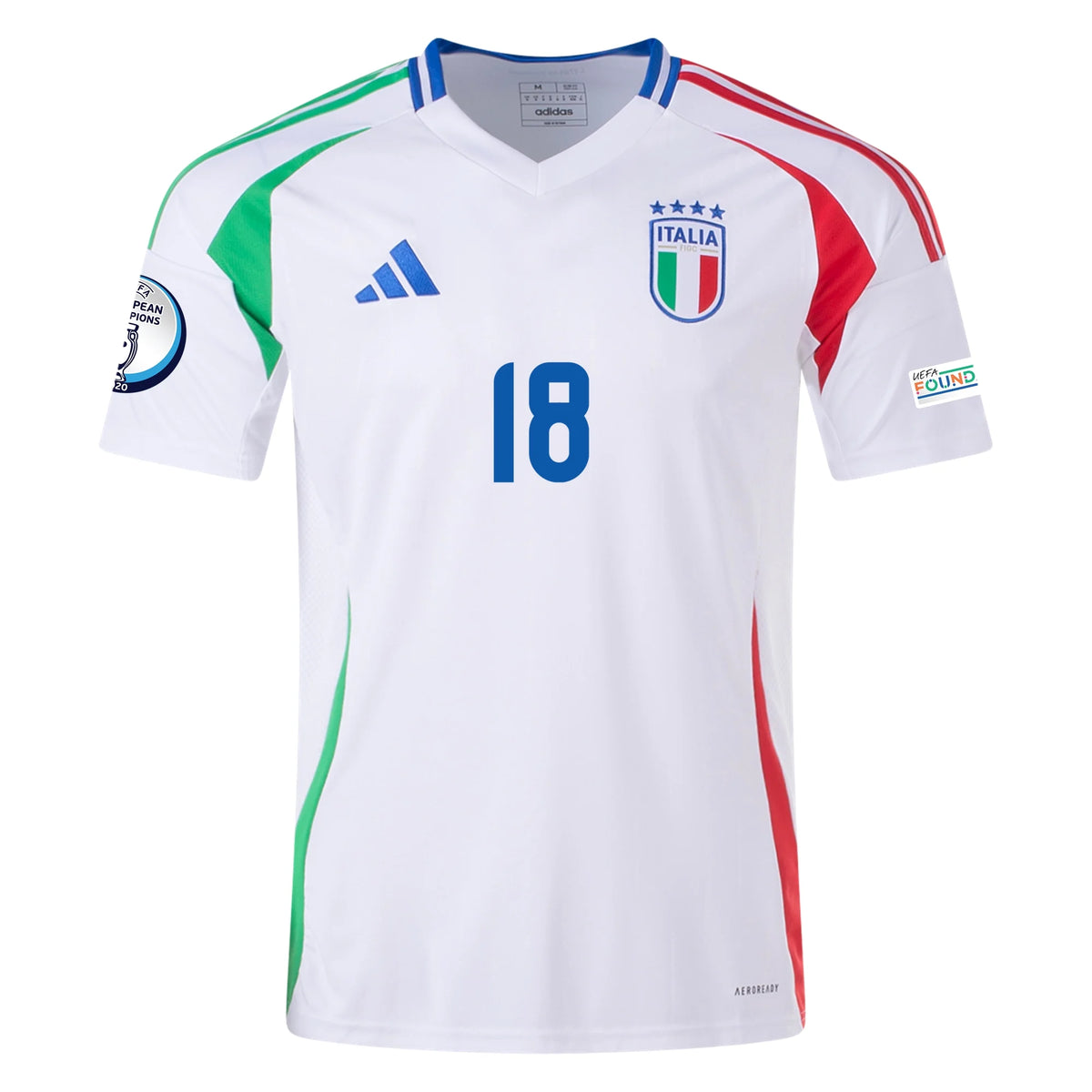 Men's Replica adidas Italy Away Jersey 2024 IN0656 – Soccer Zone USA