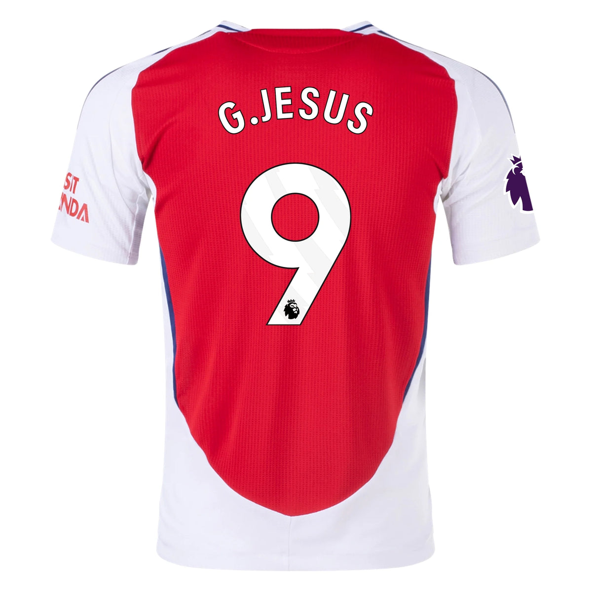 Men's Authentic Adidas G.Jesus Arsenal Home Jersey 24/25 – Soccer Zone USA