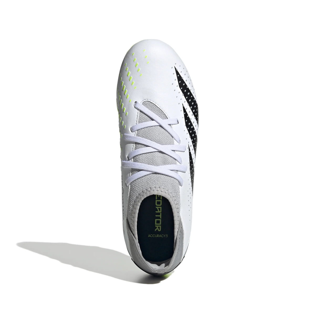 adidas Predator Accuracy.3 FG Junior Firm Ground Soccer Cleat - White ...