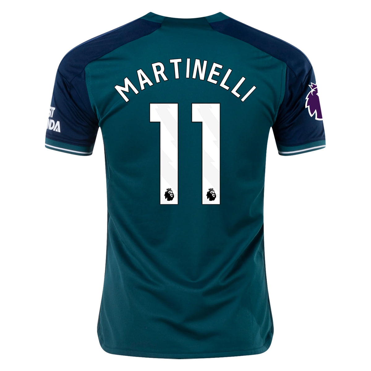 Men's Replica Adidas Martinelli Arsenal Third Jersey 23/24 HR6935 ...