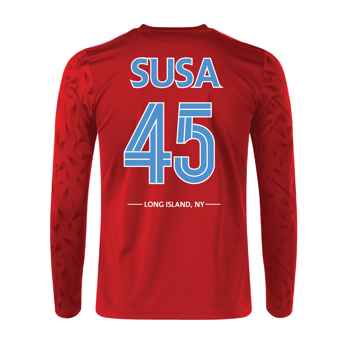 SUSA ECNL adidas Icon 25 LS Goalkeeper Jersey Red – Soccer Zone USA