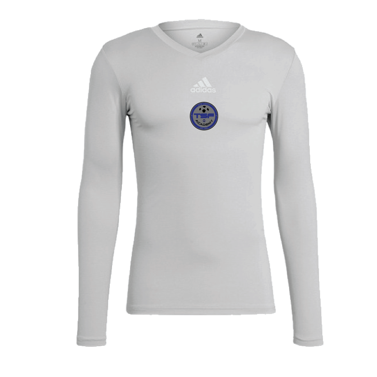 TSF Academy FAN adidas Base Compression Tee Grey – Soccer Zone USA