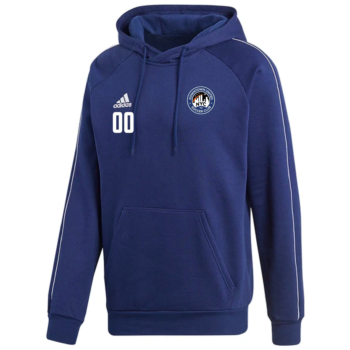 DUSC Fan adidas Core 18 Hoodie Navy – Soccer Zone USA