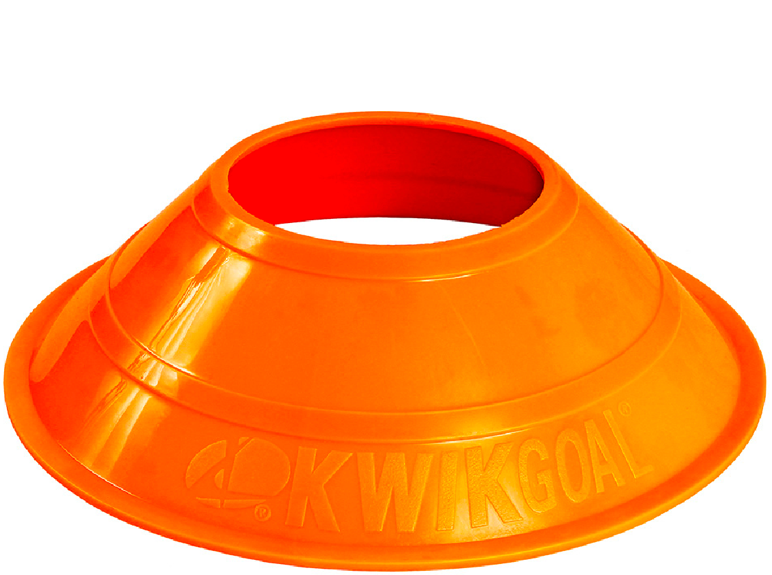 Kwik Goal High Vis Orange Mini Disc Cone Set – Soccer Zone USA