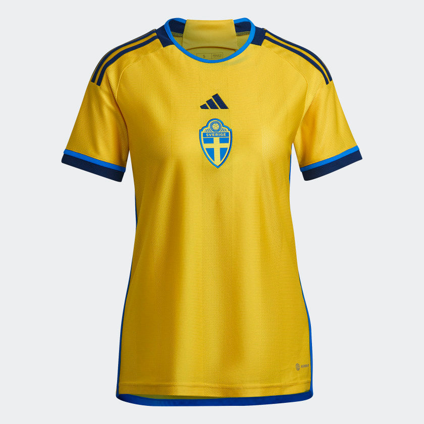 Women's Replica adidas Sweden Home Jersey 2022 HE6628 – Soccer Zone USA
