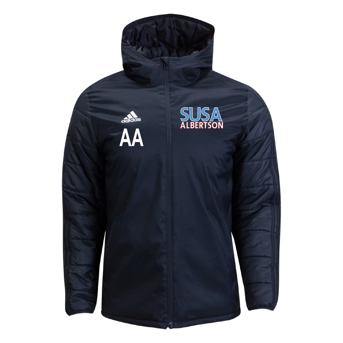 SUSA Albertson adidas Core 18 Winter Jacket Black – Soccer Zone USA