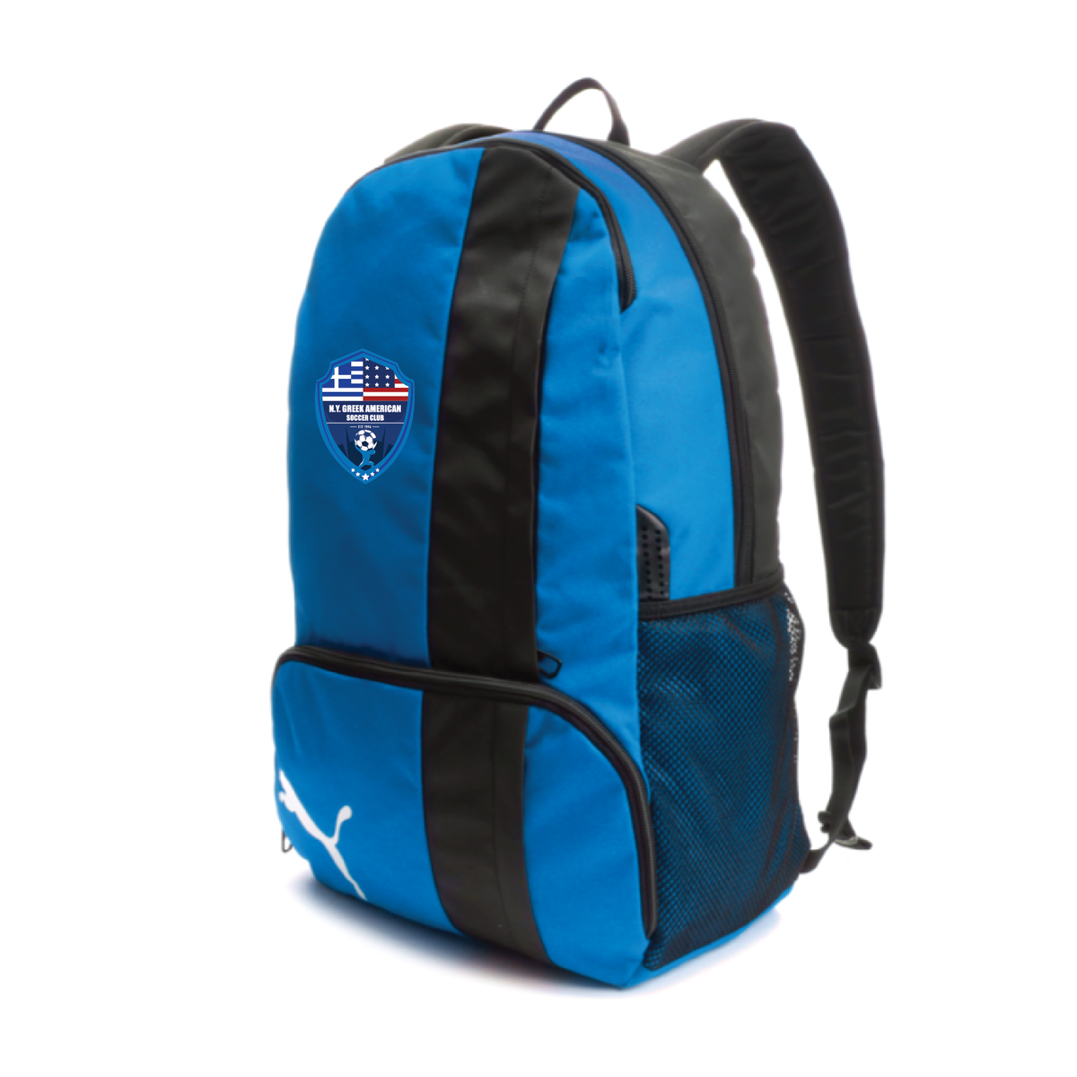 NY Greek American FAN Puma Goal 23 Backpack Electric Blue – Soccer Zone USA