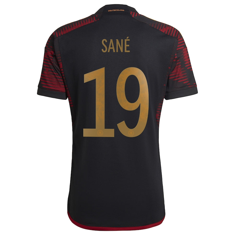 Men's Replica adidas Sane Germany Away Jersey 2022 HJ9604 – Soccer Zone USA