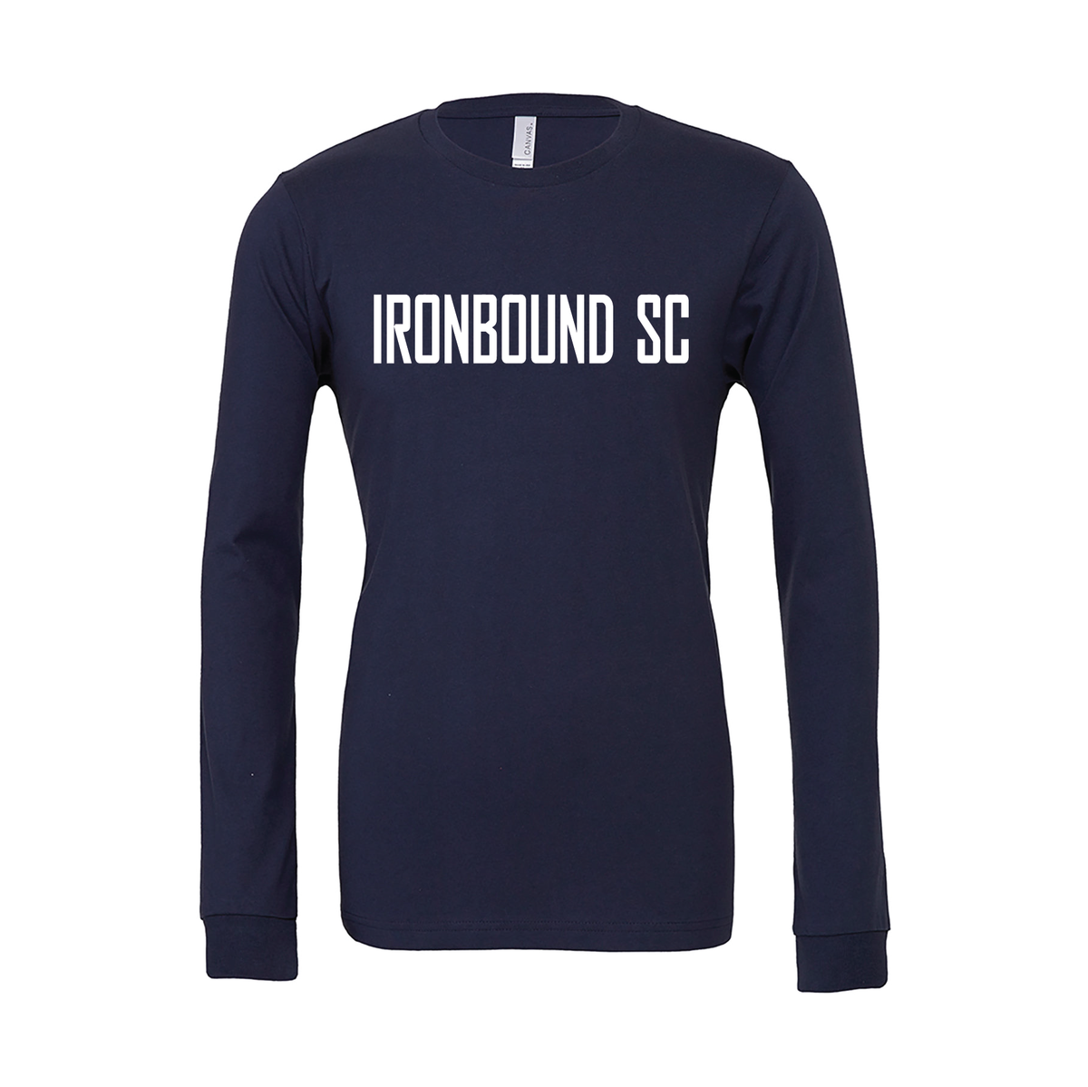 Ironbound FAN (Club Name) Bella + Canvas Long Sleeve Triblend T-Shirt ...