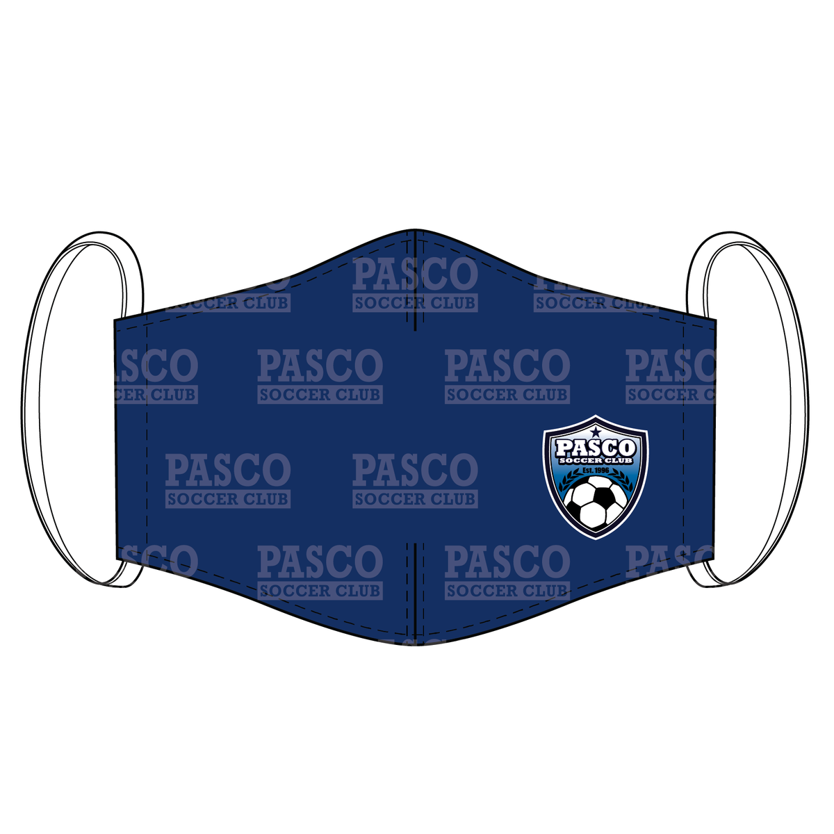 PASCO Wolfpack Custom Face Mask – Soccer Zone USA